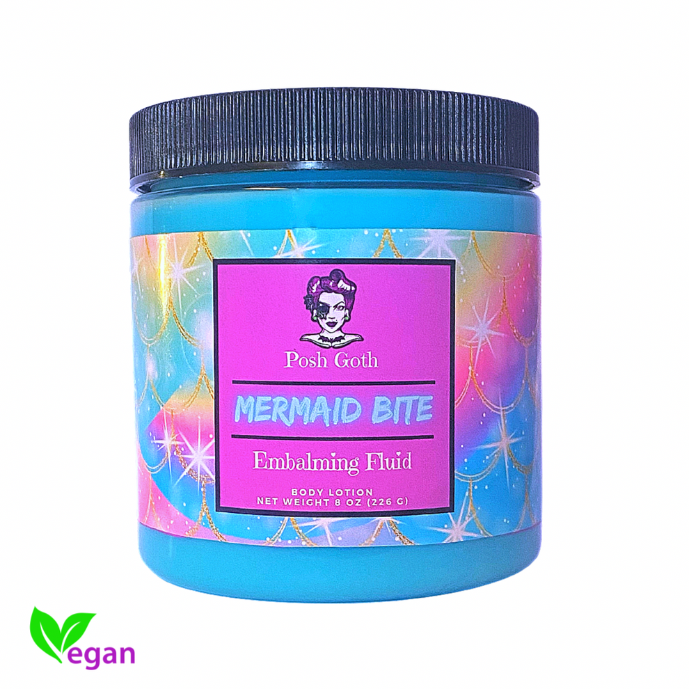 Mermaid Bite Body Lotion | Mango Papaya Strawberry & Peppermint | Goth ...