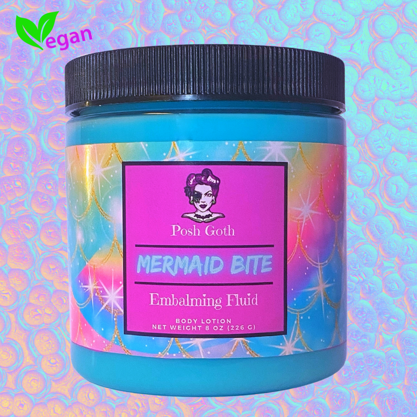 Mermaid Bite Body Lotion | Mango Papaya Strawberry & Peppermint | Goth ...